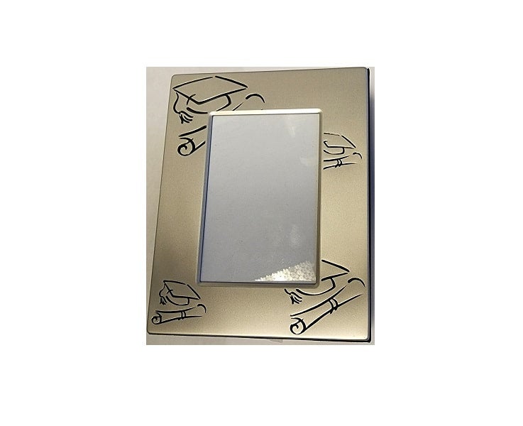 Silver Cover Graduation Photo Album | Chicago Balfour Graduation Company